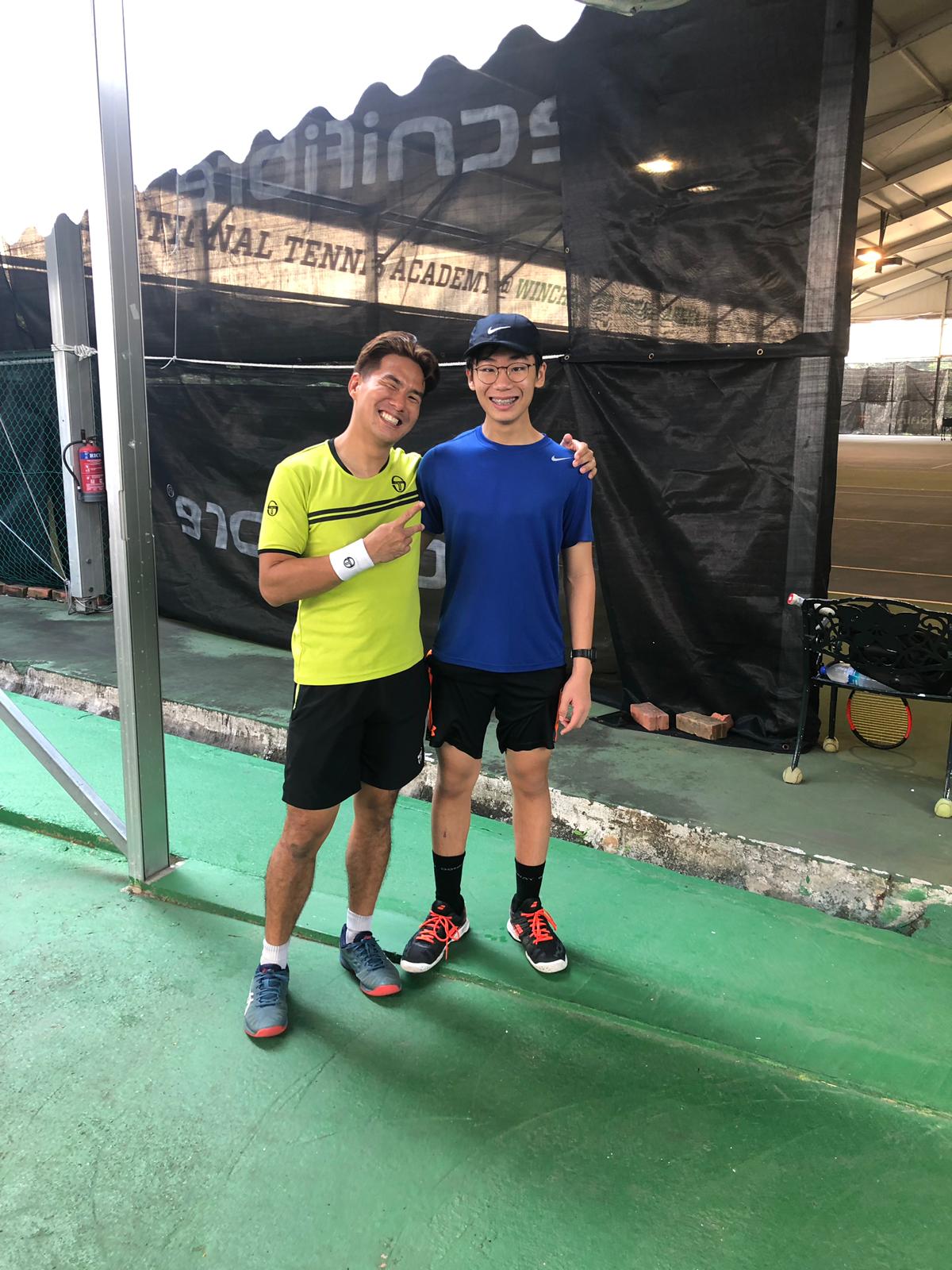 Singapore Top Junior – Aaron Chiu with Coach Xt – TAG INTERNATIONAL ...